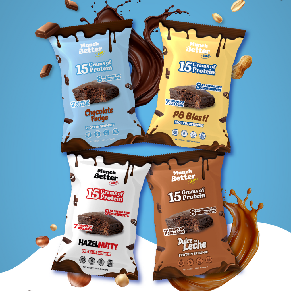 LEAN Sampler Pack (4 Pack) – Munch Better